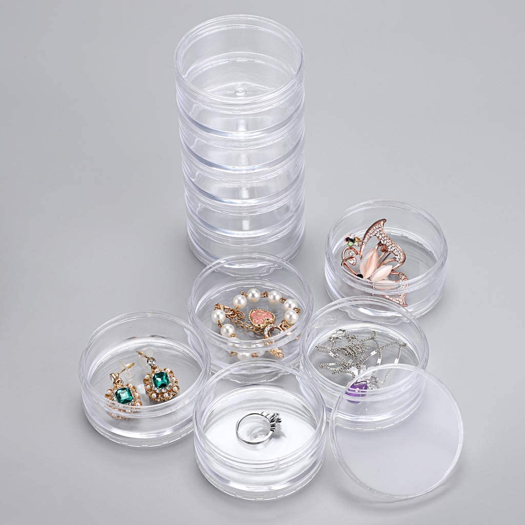 21833 Clear Plastic Stackable Bead Boxes 5 Pieces - Buy 21833 Clear ...